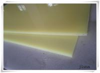 China 80 Shore A Polyurethane Rubber Sheet Natural Color PU Sheet Solvent Resistance for sale