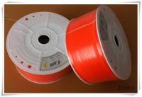 China Orange Polyurethane Round Belt High Impact Resistance 85A - 90A Hardness for sale