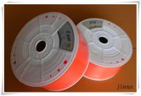 China Orange Polyurethane Round Belt High Impact Resistance 85A - 90A Hardness for sale