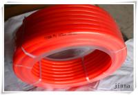 China Orange Polyurethane Round Belt Diameter 15mm With Surface Smooth for sale