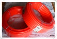 China Smooth round rubber belts / High tensile polyurethane cord 90A for sale