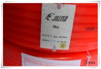 China 50m Roll Round PU Extruded Belt 10mm-16mm Diameter Orange 95 Shore A for sale