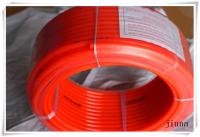 China 8mm diameter  orange color PU Transmission Polyurethane Round Belting for sale