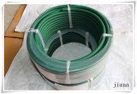 China Smooth Green Pu Round Belt For Rough Transmission Machine , Easily Connected for sale