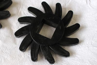 China Black 90A Polyurethane Coating Bushings Replacement Aging Resistant for Industrial Rollers for sale