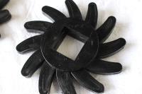 China Black 90A Polyurethane Coating Bushings Replacement Aging Resistant for Industrial Rollers for sale