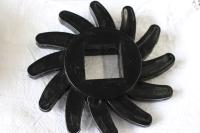 China Black 90A Polyurethane Coating Bushings Replacement Aging Resistant for Industrial Rollers for sale