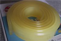 China Sharp Shape Screen Print Squeegee Gum Rubber 50-95 Shore A in 25-50mm Sizes for Industrial Printing for sale
