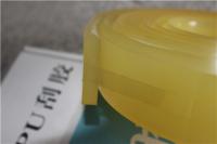 China Sharp Shape Screen Print Squeegee Gum Rubber 50-95 Shore A in 25-50mm Sizes for Industrial Printing for sale