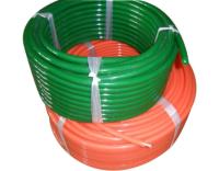 China 12mm Orange Urethane Round Belt - 90A Hardness, 12.2kg Tensile Strength for Industrial Power Transmission for sale