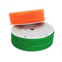 China 12mm Orange Urethane Round Belt - 90A Hardness, 12.2kg Tensile Strength for Industrial Power Transmission for sale