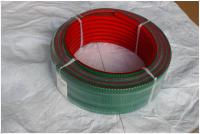 China Conveyor PU V Belt Super Grip 13x8mm Transmission Polyurethane V Belt Top Green PVC 30m Roll for sale