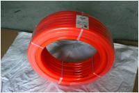 China Orange smooth PU Polyurethane Round Belt / 10mm power transmission belts for sale