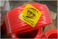 China Polyurethane Round Belt 0.3kg-31.3kg Tensile Rough Surface for sale