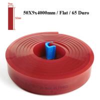 China Industrial PU Polyurethane Screen Printing Squeegee - 35-95 Shore A Hardness, S5×25 to S9×50 mm Sizes for sale