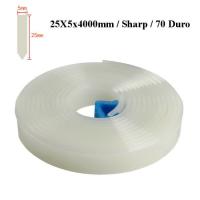 China Industrial PU Polyurethane Screen Printing Squeegee - 35-95 Shore A Hardness, S5×25 to S9×50 mm Sizes for sale