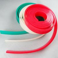 China Industrial PU Polyurethane Screen Printing Squeegee - 35-95 Shore A Hardness, S5×25 to S9×50 mm Sizes for sale