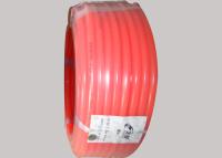 China Polyurethane PU orange smooth round belt / High tensile strength Polyurethane Round Belt for sale