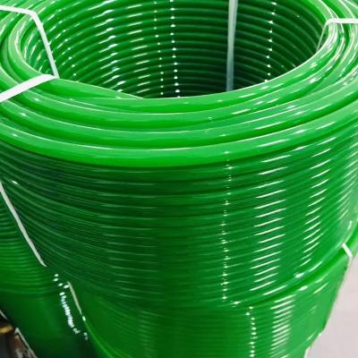 China Color Rough Polyurethane Round Belt For Textile Pu Drak Green 30m/Roll for sale