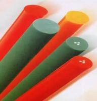 China PU Surface Smooth Polyurethane Round Belt Import Raw Material 90A 1.25g/Cm3 for sale