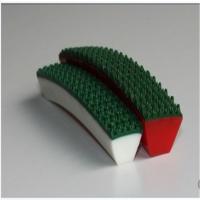 China 90A Super Grip Red Urethane V Belts 13mm 17mm 22mm Profile 30 Meter Roll for Industrial Conveying for sale