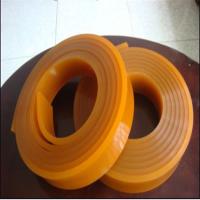 China 4 Meter Length Pu Squeegees In Roll For Ceramic Ink Printing Machinery for sale