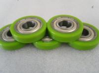 China Erosion resistant Polyurethane Wheels Industrial Bisque PU Coating With Iron Core for sale