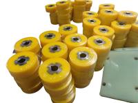 China Polyurethane Wheels Hardness Shore 10a-98a Temperature Resistance -50C to 80C for sale