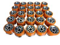 China Industrial Carts And Equipment Polyurethane Caster Wheels Oem for sale