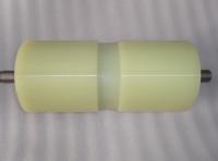 China Elastic Nature PU Polyurethane Parts Industrial Iron Roller Pu-Coating for sale