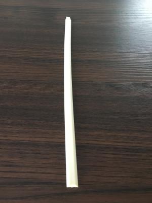 China White PU PVC Guide Strips for Conveyor Belts 6x4mm to 22x14mm with 70-80A Hardness and Oil Resistance for sale