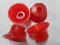 China Industrial Polyurethane Parts PU Red Custom Components 35-98A Hardness for sale