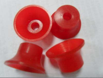 China Industrial Polyurethane Parts PU Red Custom Components 35-98A Hardness for sale