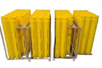 China Red Polyurethane Subsea Cable Protection Tube 1.0-2.0m Length with 50+ Year Durability for Marine Applications for sale