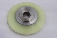 China Single Polyurethane Wheels Abrasion Resistant PU Rollers Wheelsnon-woven Flap Brush for sale