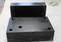 China Black PU Polyurethane Pressure Relief Block , 90A - 95A Polyurethane Parts for sale