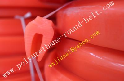 China Industrial Extruded Polyurethane , U Profile Conveyor Belt Replacement for sale