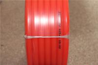 China Green Polyurethane Round Belt 7mm-20mm Diameter 85A Hardness for Industrial Conveying for sale