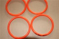 China Green Polyurethane Round Belt 7mm-20mm Diameter 85A Hardness for Industrial Conveying for sale