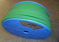 China Green PU Polyurethane Round Belt anti static with 3mm - 8mm Textile for sale