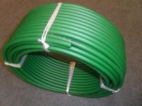 China Tensile Strength Polyurethane Round Belt / Green PU Extruded Belt for sale