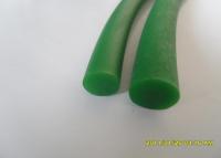 China Tensile Strength Polyurethane Round Belt / Green PU Extruded Belt for sale