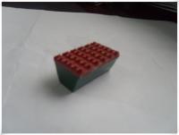 China Red PVC Super Grip Corrugated Belt 13mm x 8mm Abrasion Resistant for Textile for sale