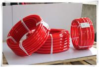 China Red PU Pentagonal Belt / Polyurethane V Belt high tear strength for machines for sale