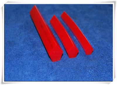 China Red PU Pentagonal Belt / Polyurethane V Belt high tear strength for machines for sale
