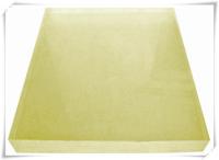 China Yellow Polyurethane Rubber Sheet 50mm Thickness 50-95 Shore A Hardness Custom PU Parts Abrasion Resistant for sale