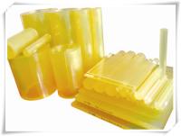 China Yellow Polyurethane Rubber Sheet 50mm Thickness 50-95 Shore A Hardness Custom PU Parts Abrasion Resistant for sale