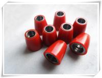 China Any Size Any Color Oil Resistant Aging Resistant   Polyurethane Wheels Coating with Iron Core for sale