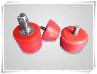China Any Size Any Color Oil Resistant Aging Resistant   Polyurethane Wheels Coating with Iron Core for sale