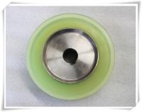 China Bisque Polyurethane Wheels Coating with Iron Core Oil Resistant 35-98A Hardness for sale